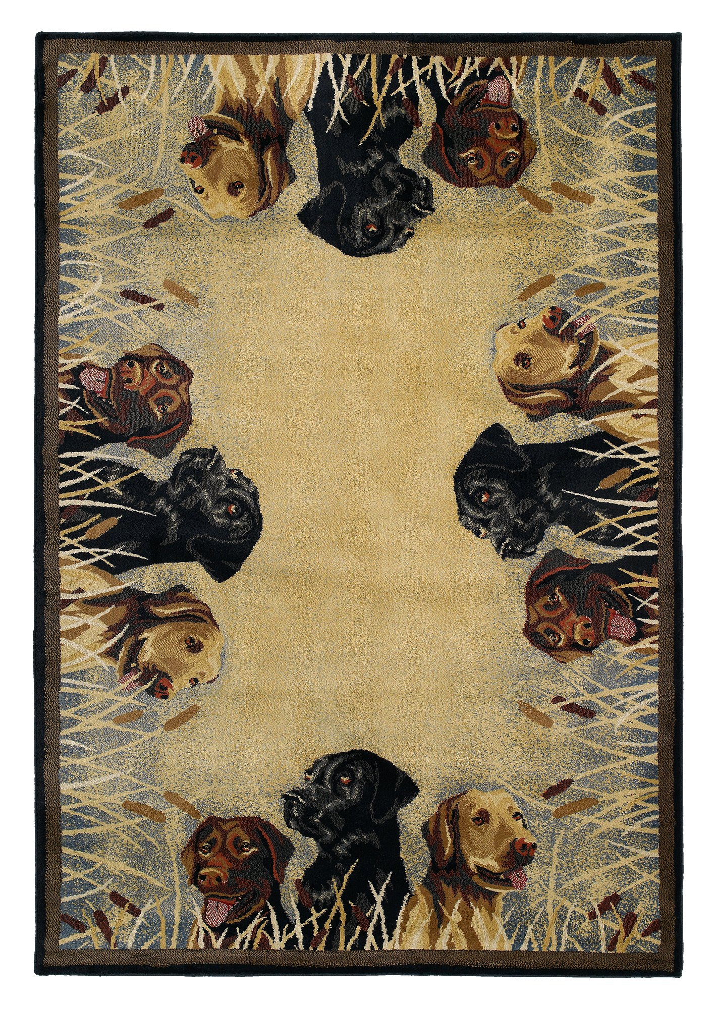 Lodge-Themed Area Rugs - Labs in Marsh | Cabela's